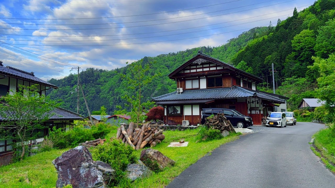 4K Walk Kyoto - The Most Beautiful Japanese Countryside Village Kyoto ...