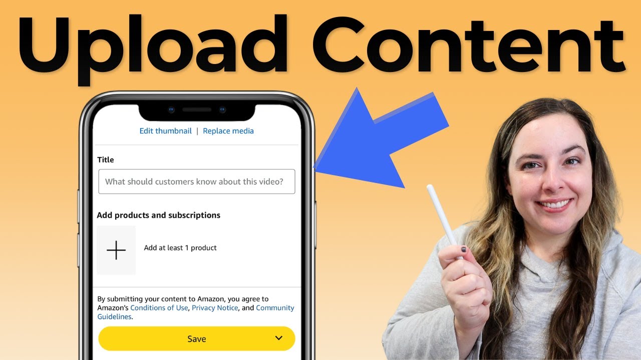 How To Upload Content For The Amazon Influencer Program (Mobile App ...
