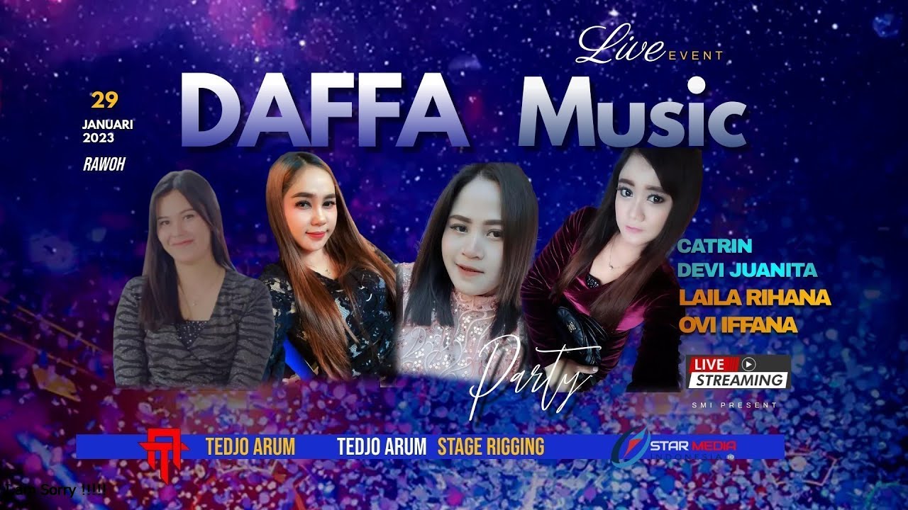 🔵🔴🔵 LIVE Streaming DAFFA Music - Rawoh Karangrayung - YouTube