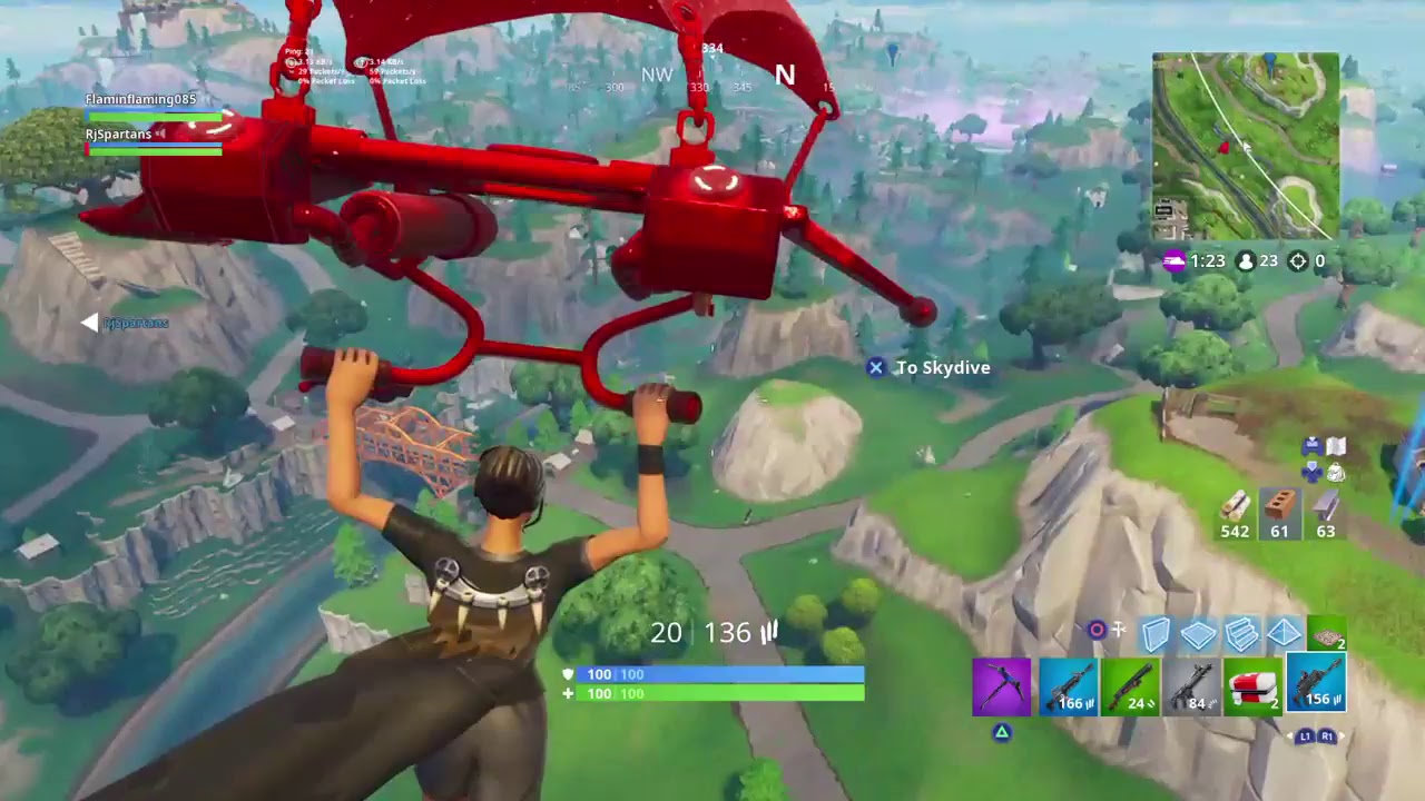 FLAMINGO FLOCK 2018 Fortnite - YouTube