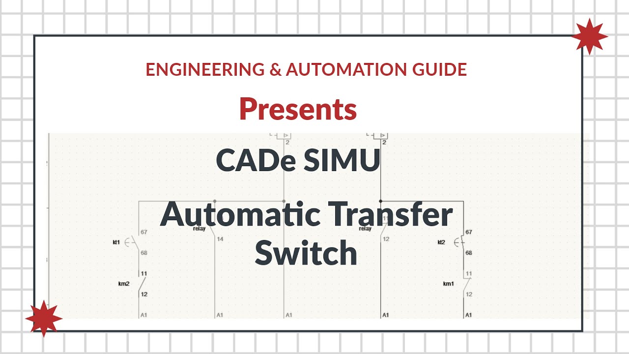 Automatic Transfer Switch Simulation on CADe Simu 🔧⚡| Bangla - YouTube