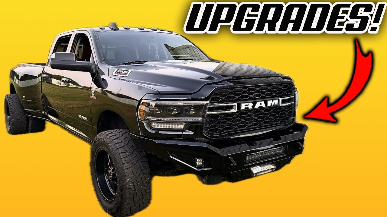 RAM 3500 Cummins gets MAJOR Upgrades - YouTube