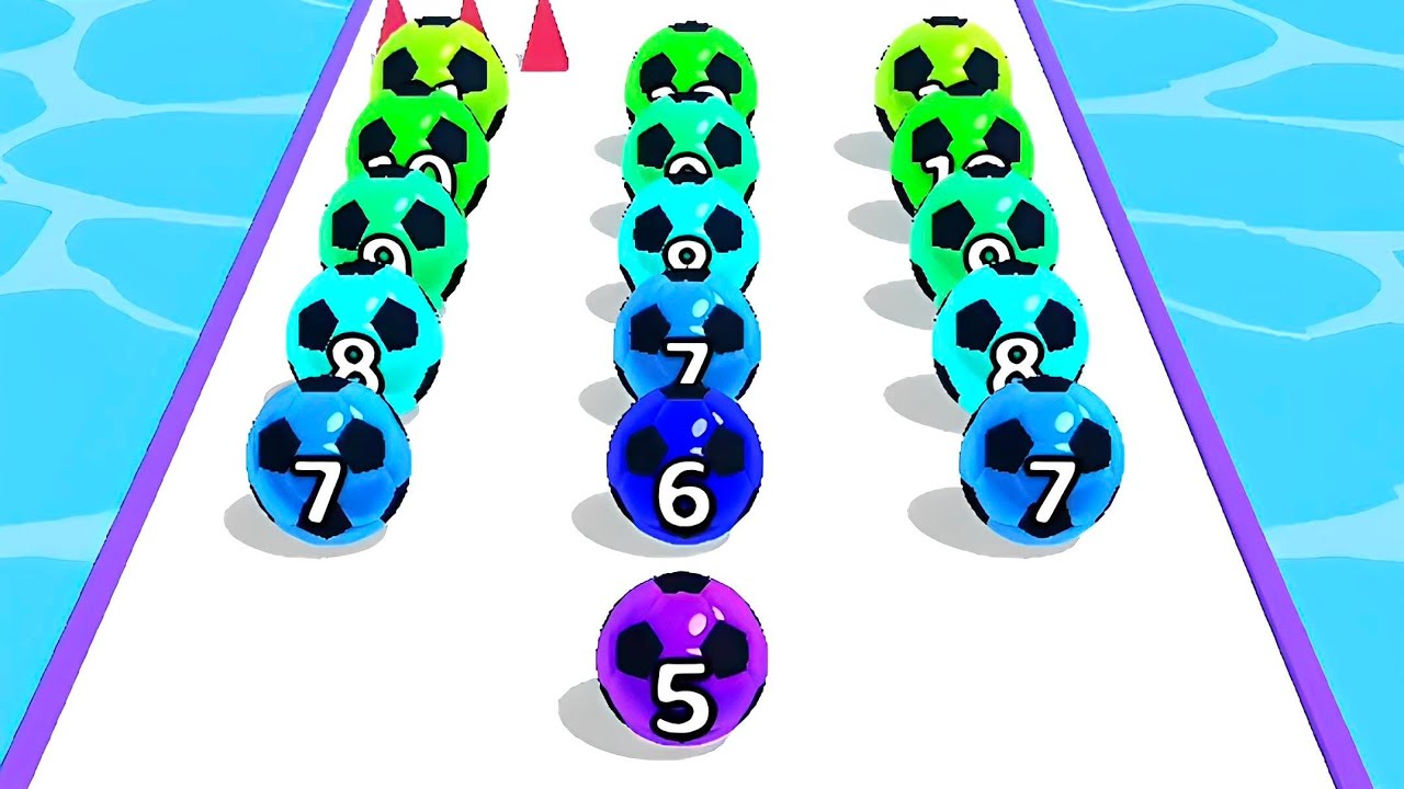 Marble Run 3D Game Color Ball Race Gameplay Android IOS Level 551 - YouTube