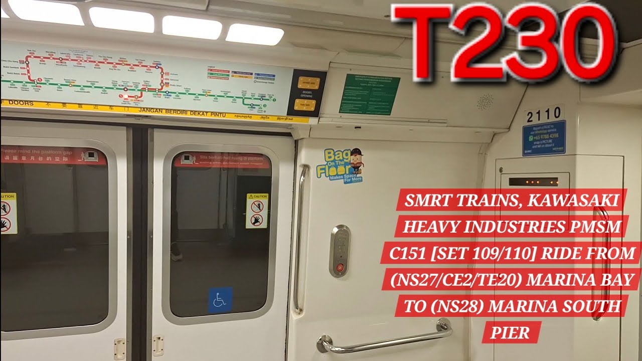 [Collab with neighbour Day 6] SMRT TRAINS, Kawasaki Heavy Industries ...