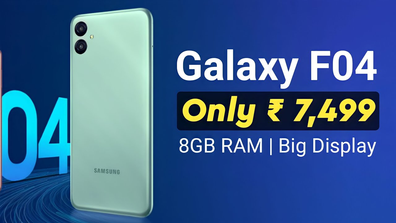 Samsung Galaxy F04 - Best Budget Samsung Phone ? - YouTube