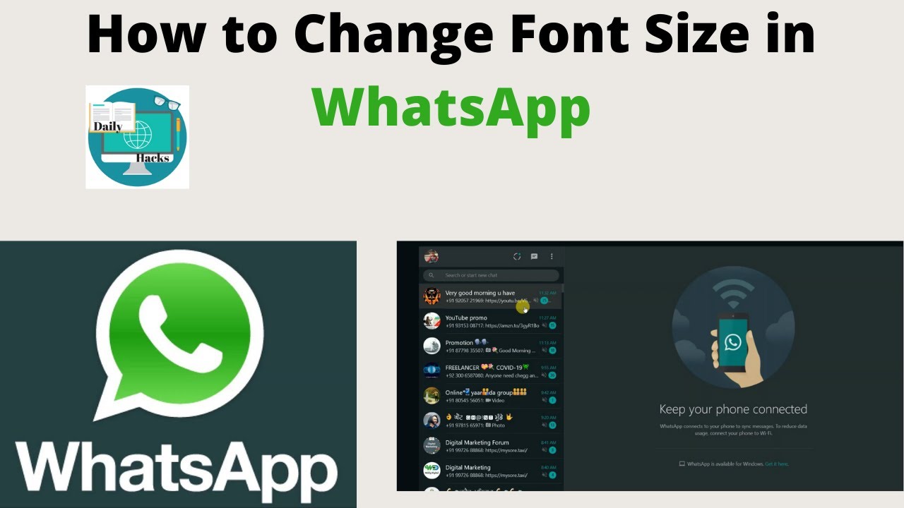 How To Change Font Size In WhatsApp Daily Hacks YouTube how-to-change-font-size-in-whatsapp-daily-hacks-youtube
