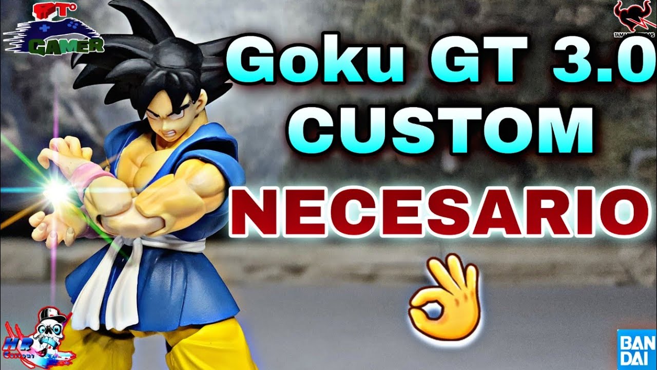 Goku GT 3.0 CUSTOM SH Figuarts Dragon Ball | MEMORABLE | Tamashii ...
