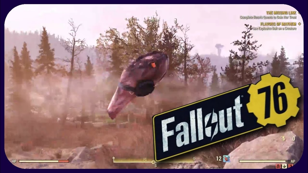 ☢ Fallout 76 🤯 | Using Explosive Bait | Ep 96 - YouTube