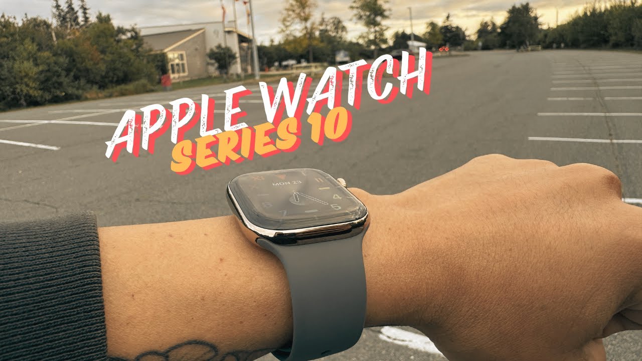 Apple Watch Series 10 Titanium Gold finish (46mm) - YouTube