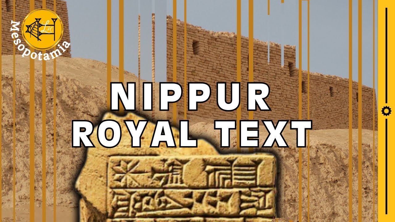 Glorious Cuneiform Text from the Holy City of Nippur! - YouTube