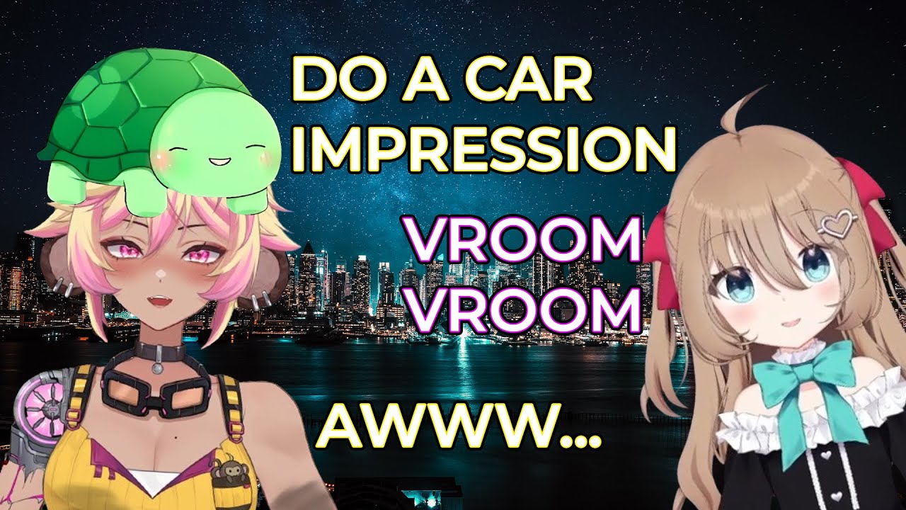 Neuro Tries Her Best To Make A Car Expression - YouTube