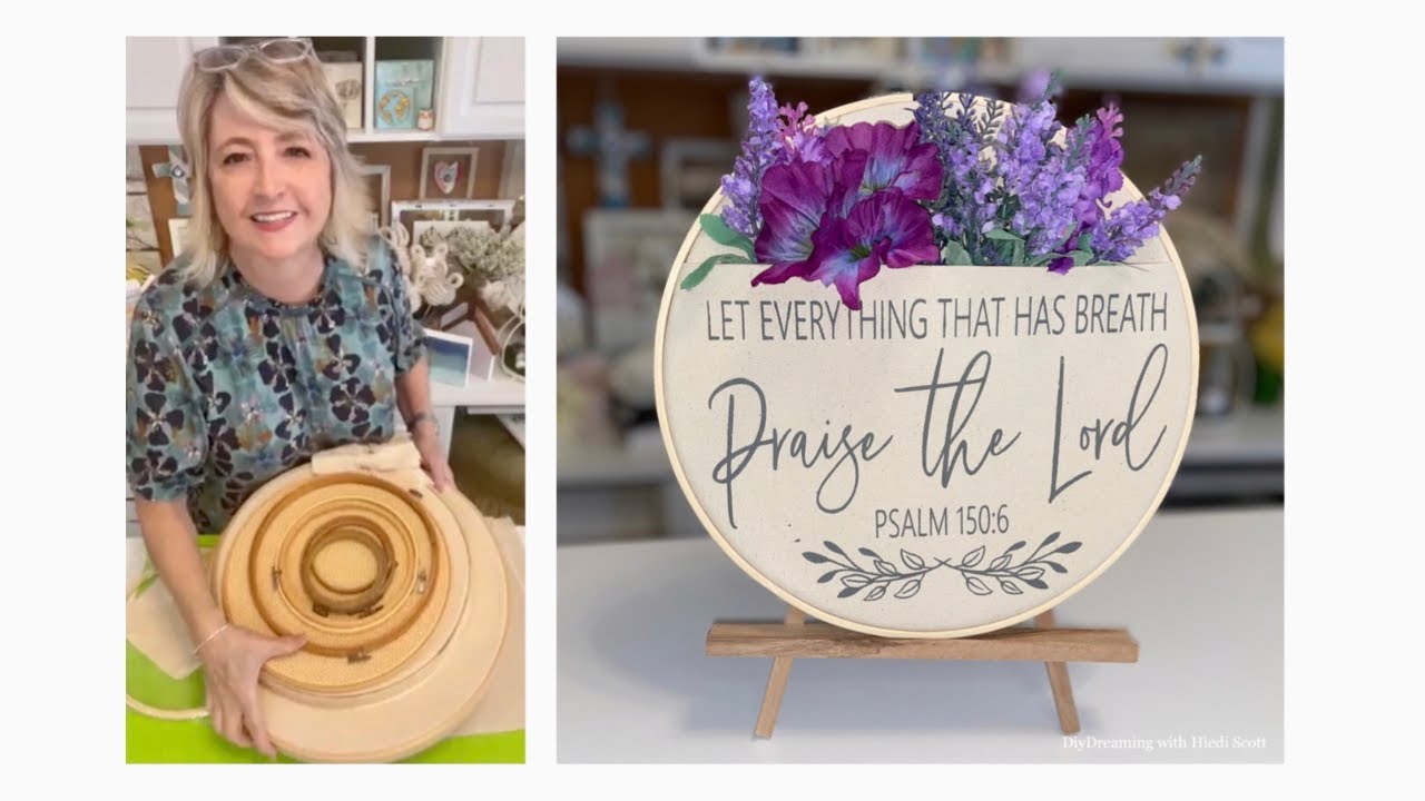 Christ & Crafting with Hiedi Scott - Ways to Worship - Embroidery Hoop ...
