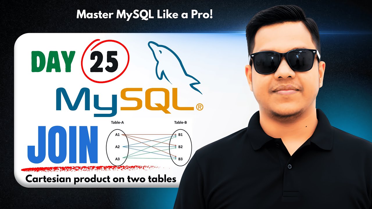 L25: Cross Join in SQL | Cartesian Product on Two Tables | Class 12 ...