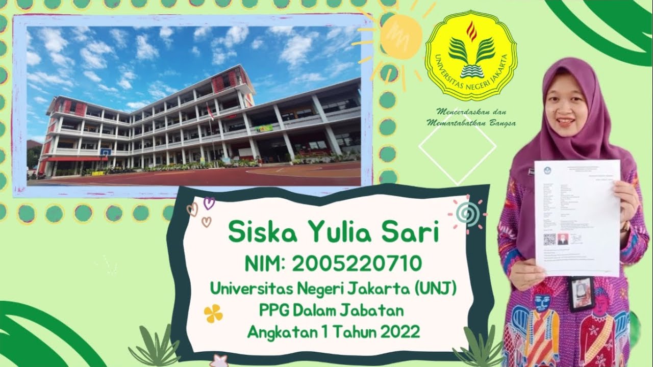 VIDEO UKIN - SISKA YULIA SARI - PPG DALJAB ANGKATAN 1 PGSD UNJ 2022 ...