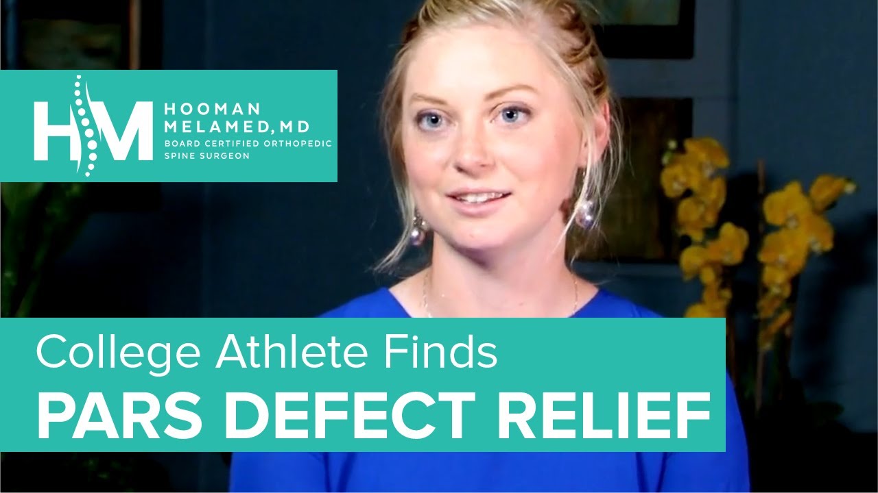 College Athlete Finds Pars Defect Relief | The Spine Pro - YouTube