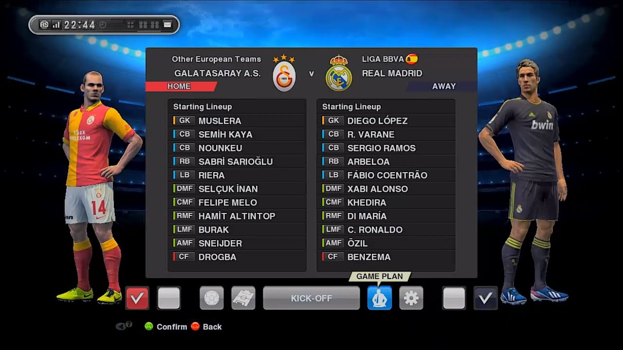 PES 2013 - Best (Galatasaray) Gameplan / Formation !!! (HD) Online ...