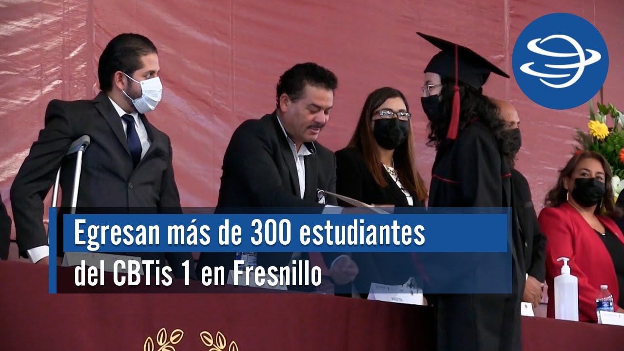 Egresan más de 300 estudiantes del CBTis 1 en Fresnillo - YouTube