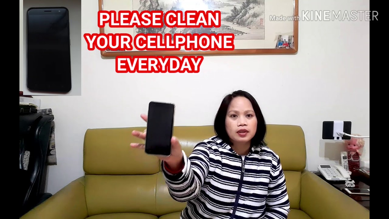 HOW TO CLEAN YOUR PHONE SCREEN - YouTube