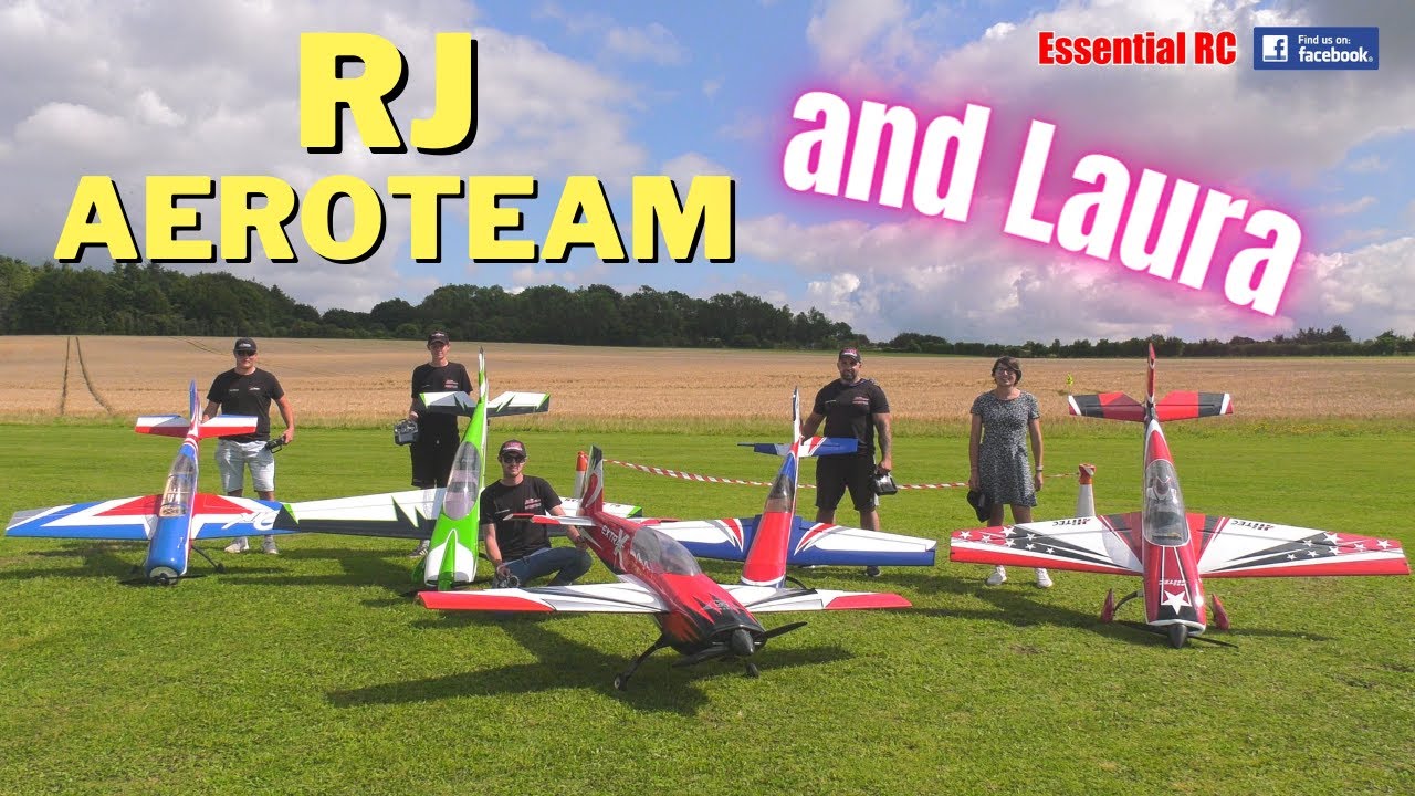 CRAZY FORMATION AEROBATICS ! RJ Aeroteam and Laura | 3D FLIGHT | Popham ...