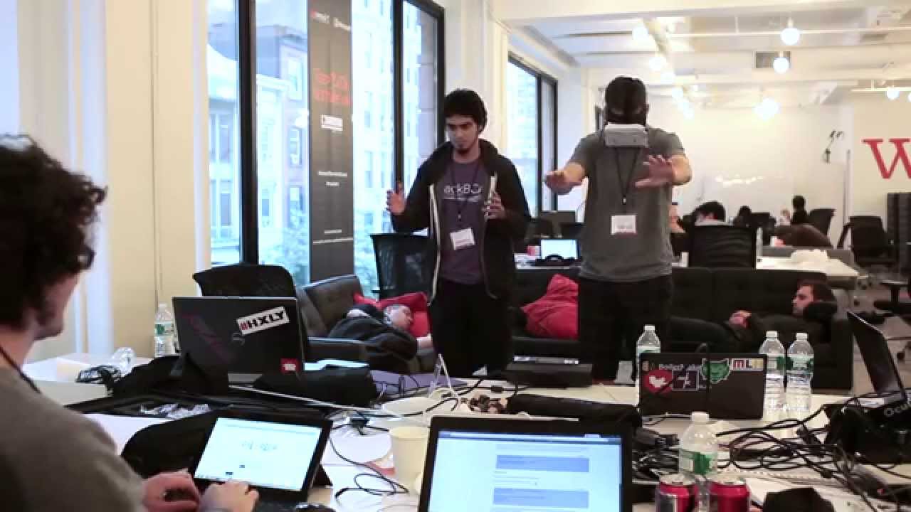 NUI Central Kinect for Windows Hackathon 2014 (NYC) - YouTube
