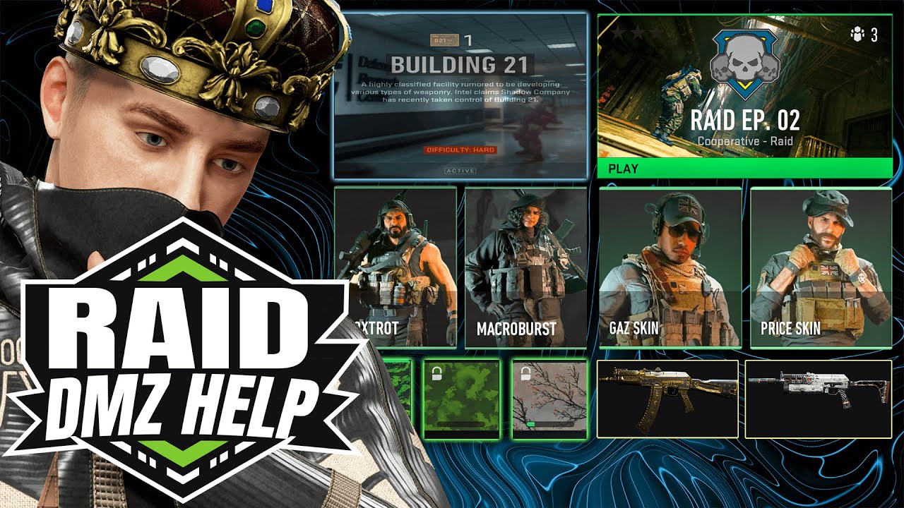 LIVE - MW2 SHREDDER, RAID CARRIES - DMZ Help - DMZ Gameplay ...