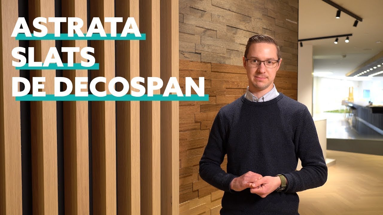 Des lattes en bois dans votre intérieur | Astrata de Decospan - YouTube