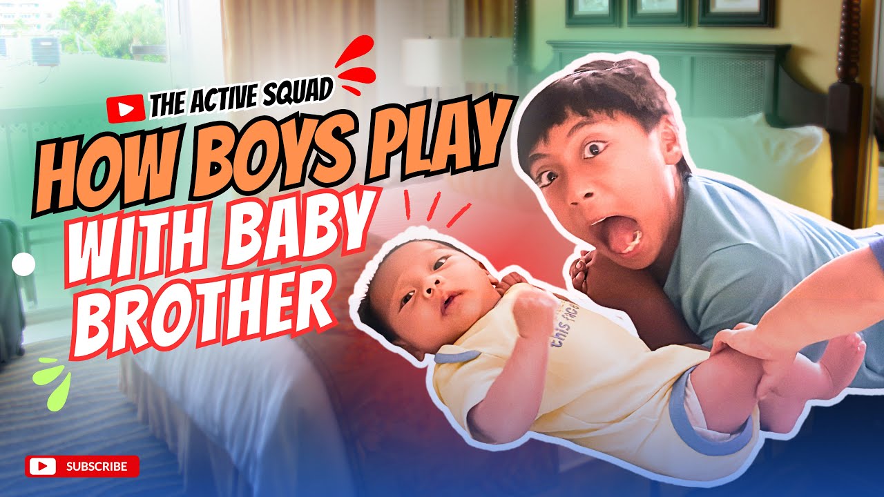 "Boys Play Fun! Little Boy Playing with His Brother | The Active Squad ...