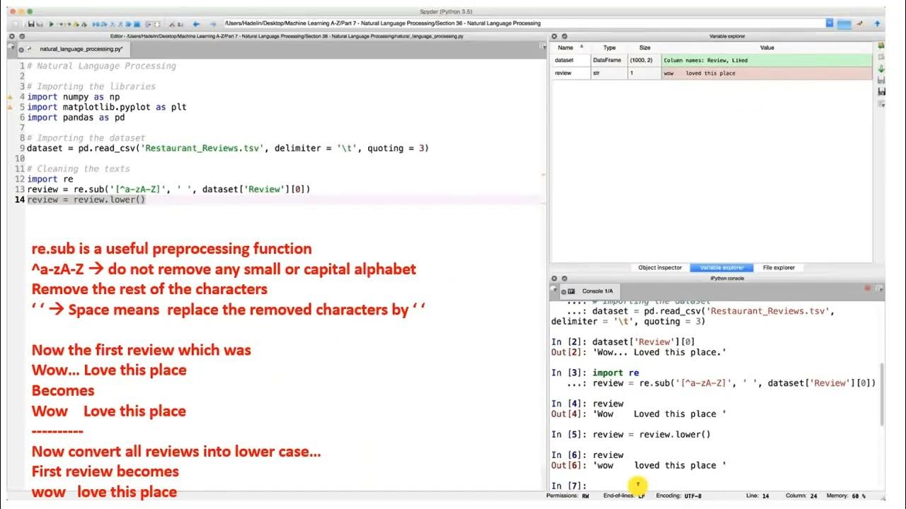 Natural Language Processing: NLP 06: Bag of words implementation - Stop ...