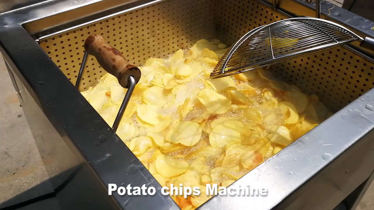 Small Scale Potato Chips Machine|Potato Chips Frying Machine Price in ...
