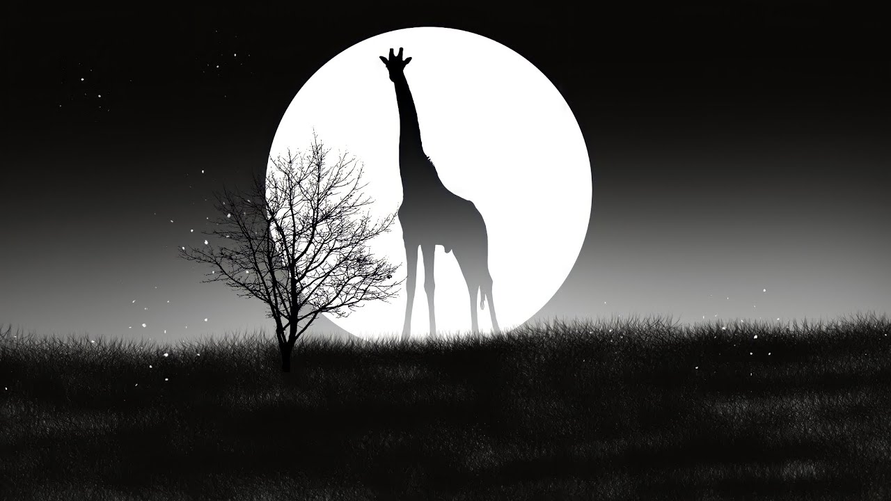 Simple and easy Moon night landscape Drawing / Autodesk Sketchbook ...