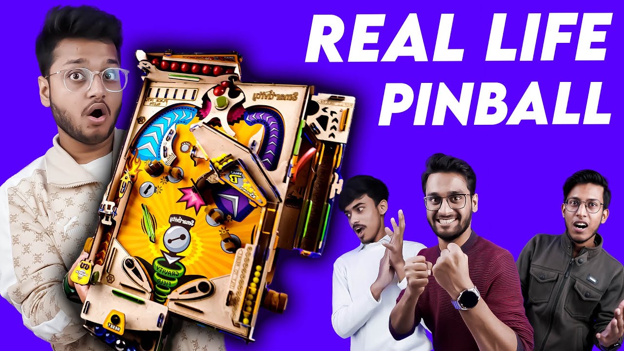 DIY Pinball in Real Life | ₹1199 Only - YouTube