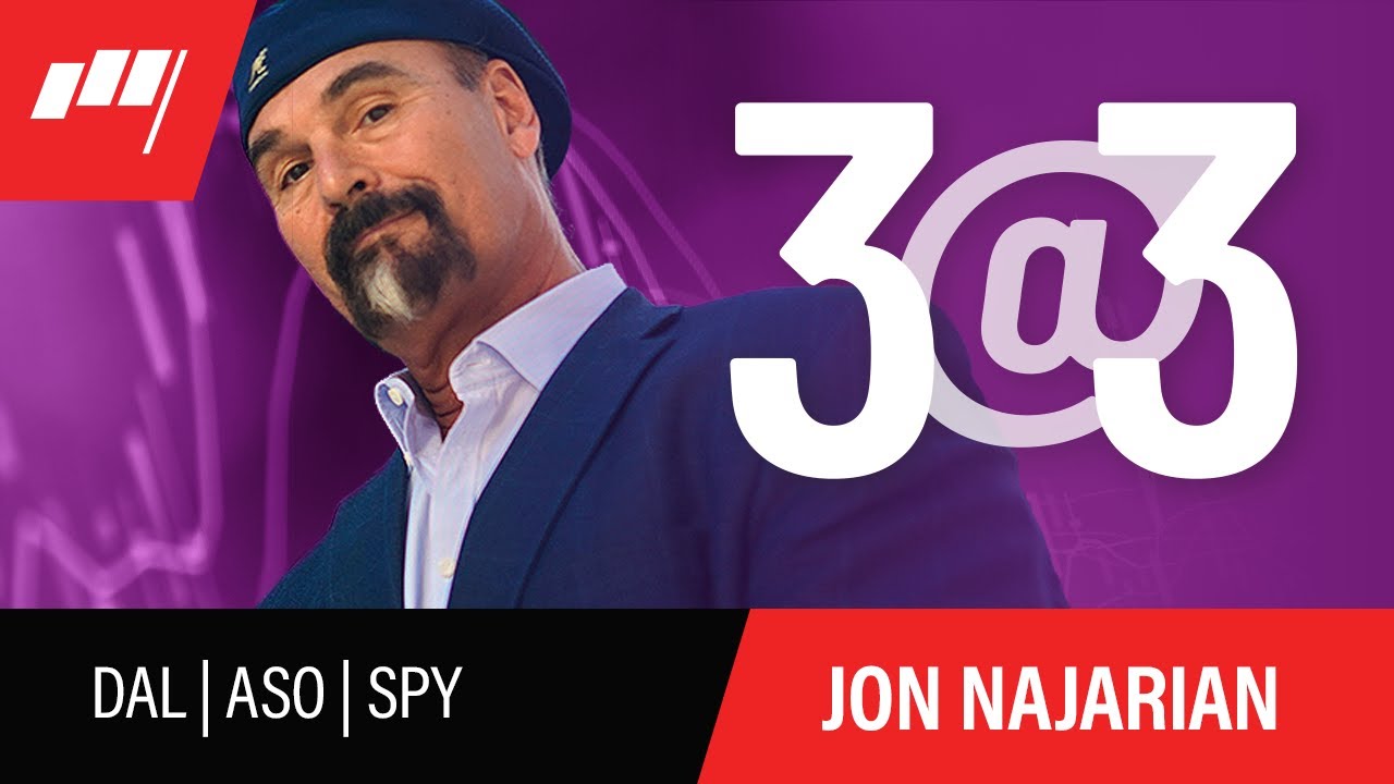 3@3 LIVE with Jon Najarian- June 10- $DAL $ASO & $SPY - YouTube