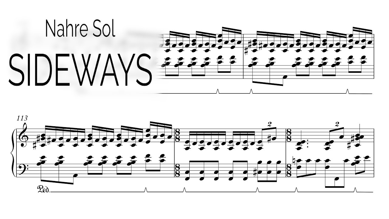 Nahre Sol — Sideways (2020) [w/ score] - YouTube