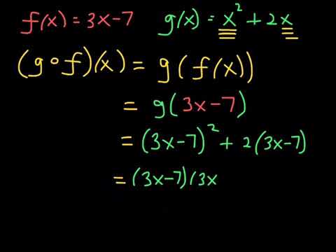 Function Composition | College Algebra - YouTube