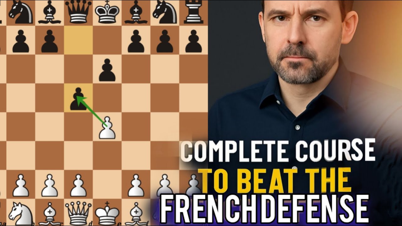Denga jalur "RAHASIA" French Defense Terlihat Amatir ‼️KURSUS LENGKAP ...