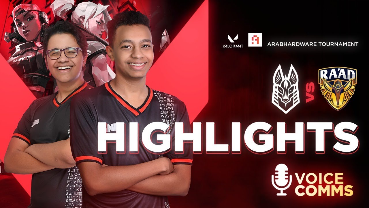 نهائيات بطولة AHW Valorant - Anubis Gaming vs RAAD Highlights ( Voice ...