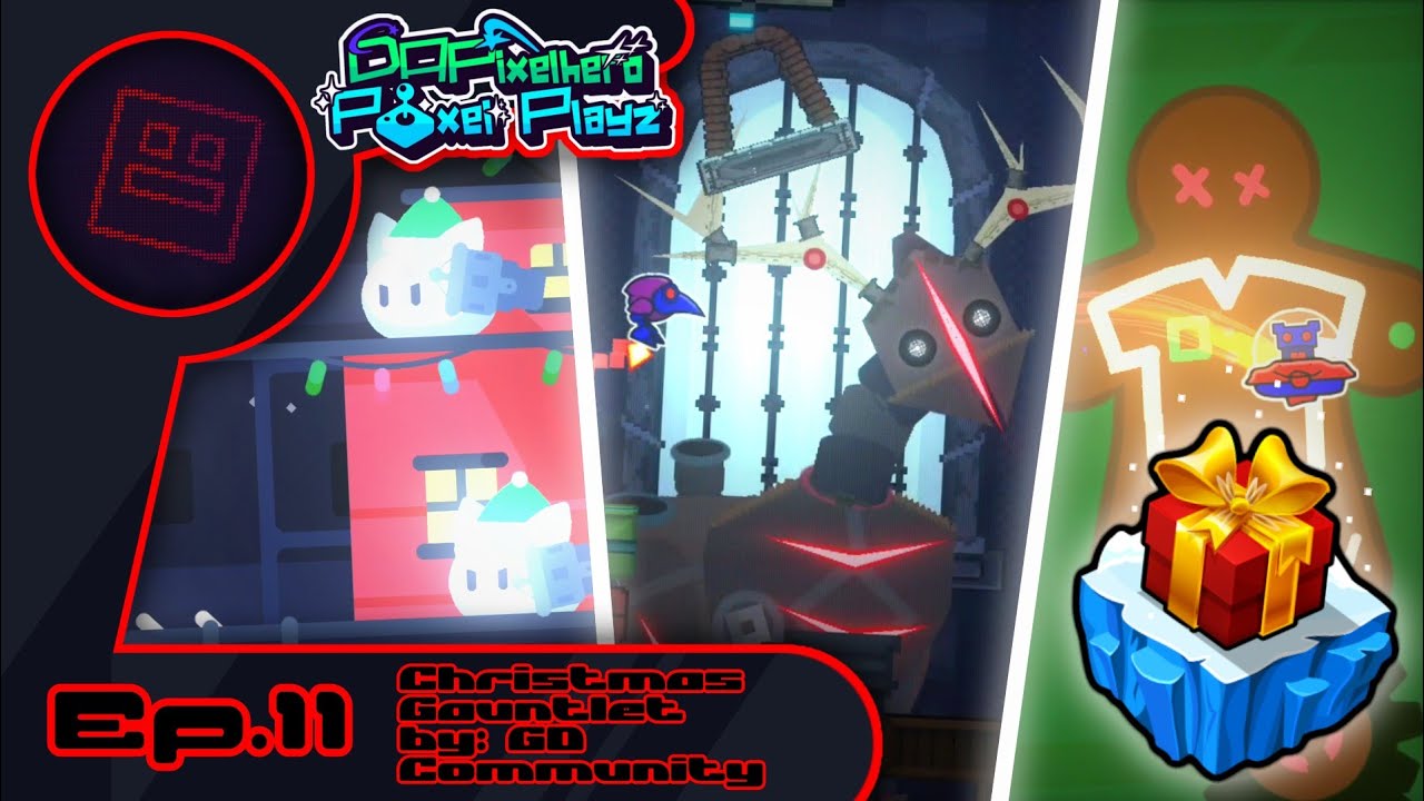 Pixel Playz - Geometry Dash Showcases: Ep. 11 - The Christmas Gauntlet ...