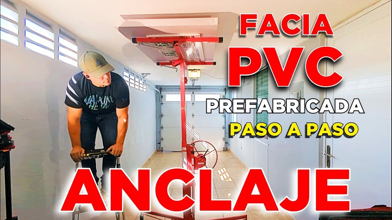 Cómo anclar en el techo una FACIA PREFABRICADA en PVC [PASO a PASO ...