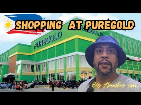1st Time Shopping At PureGold Shopping Center - YouTube