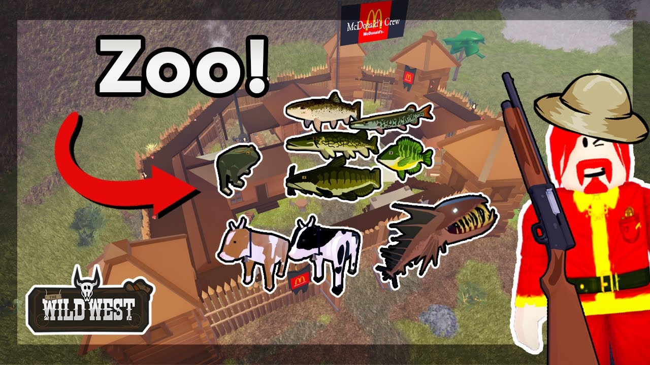 Creating a Zoo in The Wild West - Roblox - YouTube
