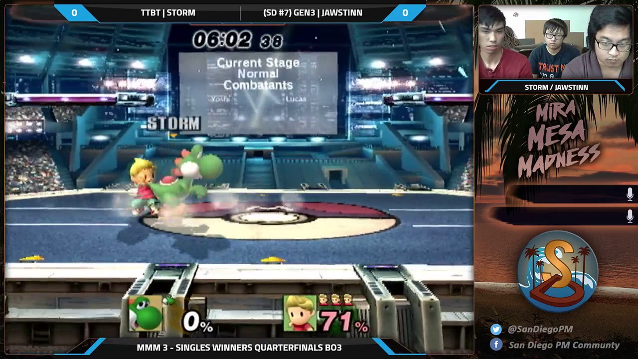 MMM 3 - TtBT | Storm (Yoshi) vs. Gen3 | Jawstinn (Lucas) - PM Winners ...