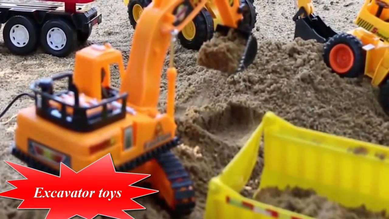 Tutitu Toys Fun 2016 | Tutitu Excavator Toys - YouTube