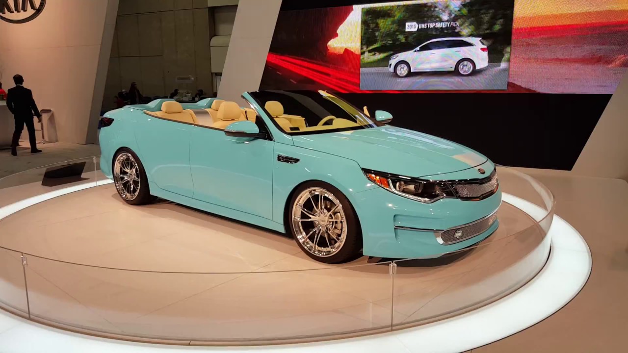 Kia Optima Convertible - YouTube