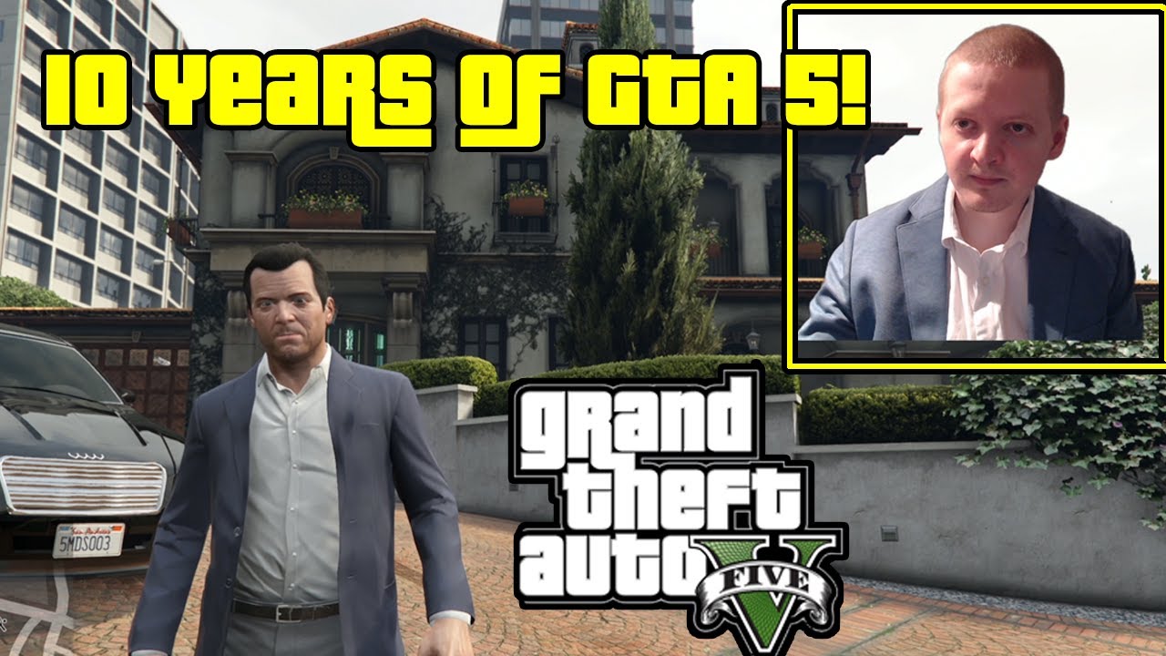 GTA 5 Is 10 Years Old Today! 100% Completion Stream! - YouTube