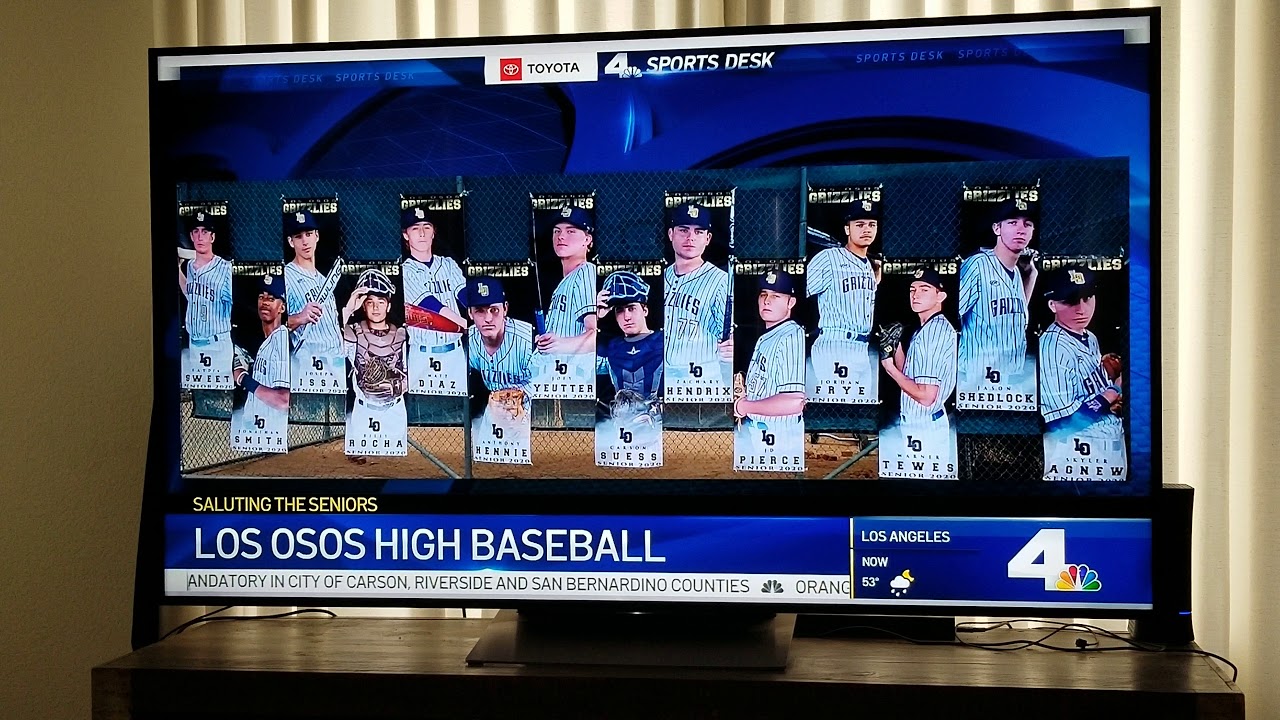 Los Osos High School Baseball on Channel 4 - YouTube