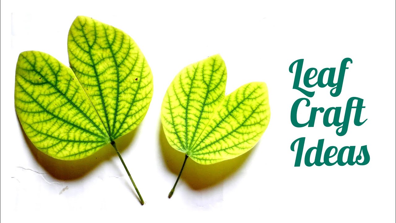 Leaf Art🍀😱 | Doll Making Idea With leaves | Art and Craft projects ...