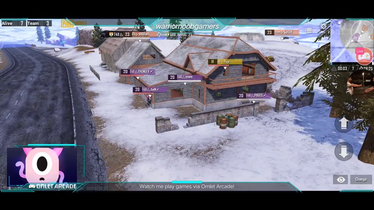 Watch me stream PUBG MOBILE on Omlet Arcade! - YouTube