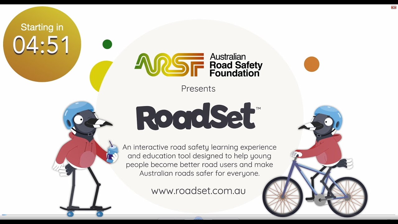 ARSF Roadset Webinar 31 July 2020 - YouTube