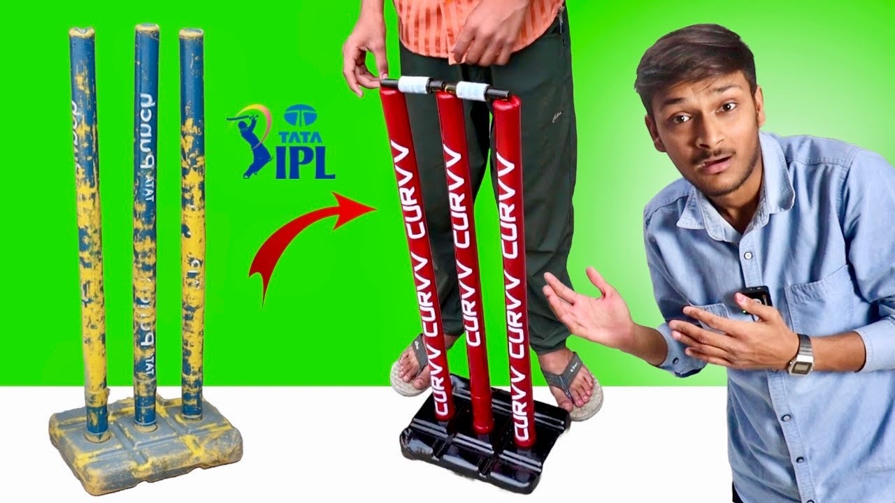 DIY New Cricket IPL Curvv Stumps surprise - YouTube