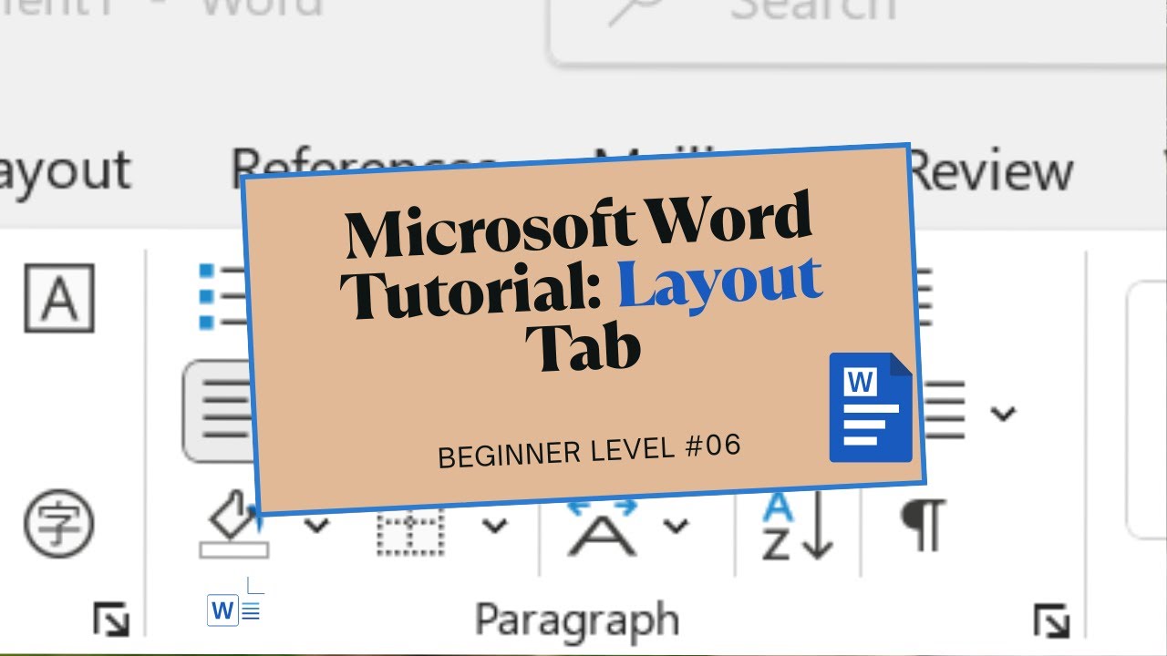 Master the Layout Tab in Microsoft Word | Easy Step-by-Step Tutorial ...
